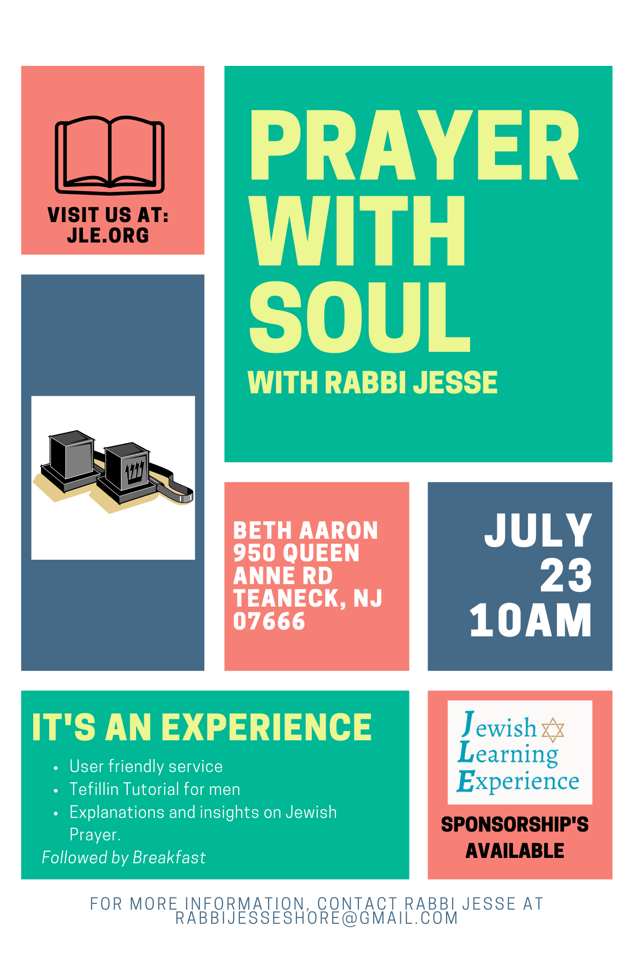 Events – Jewish Learning Experience