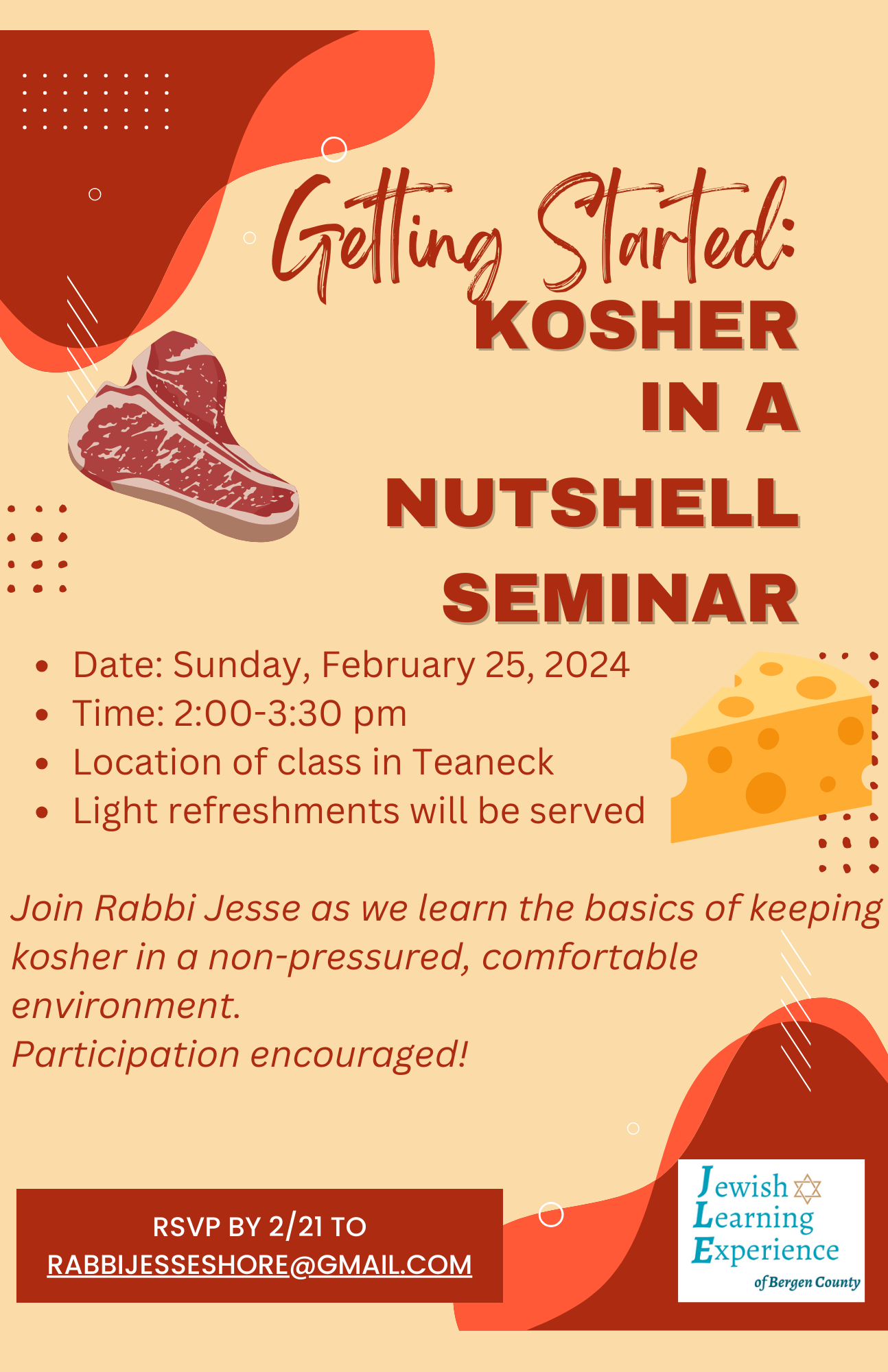 Events – Jewish Learning Experience